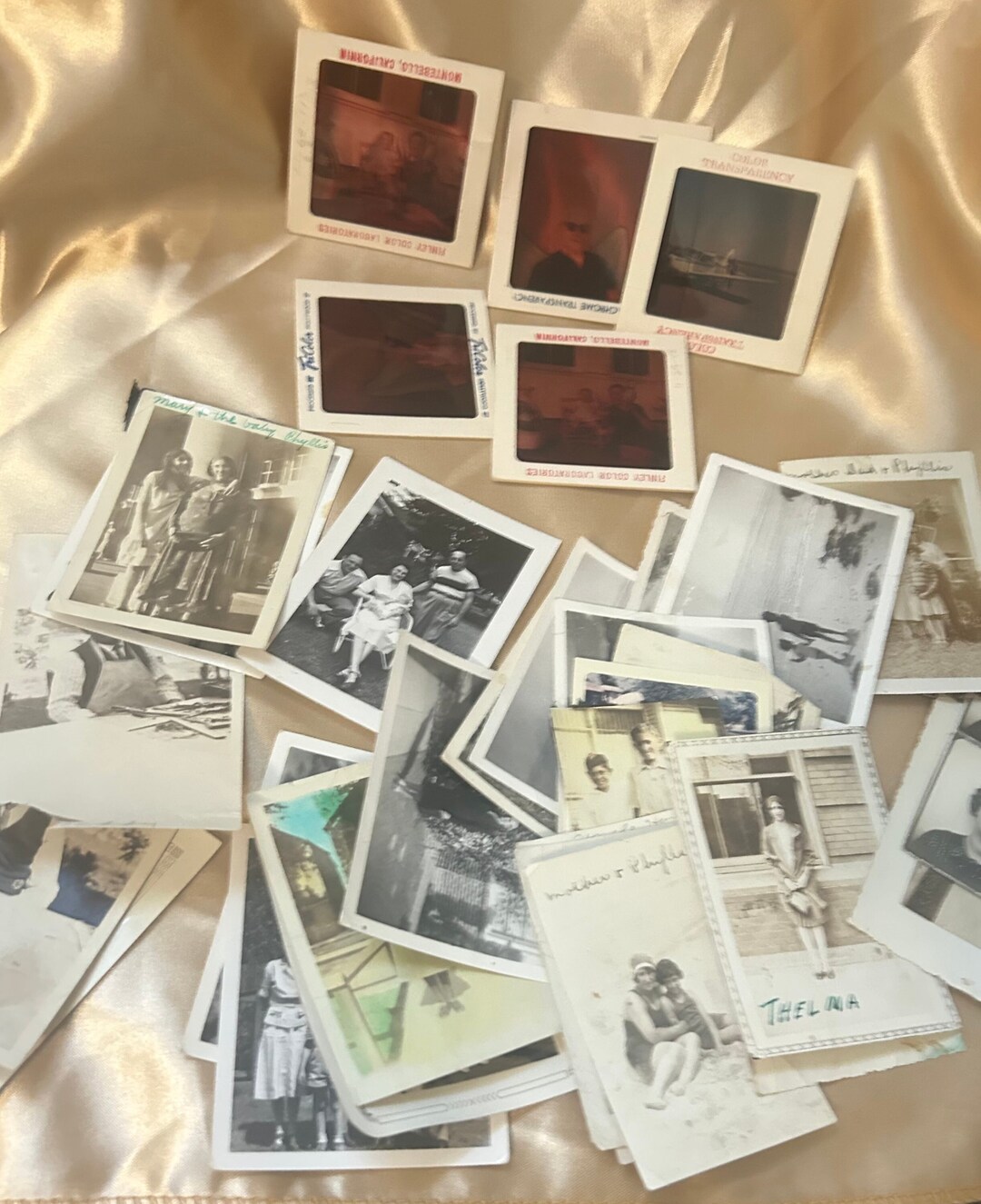 Vintage Paper Ephemera, 1900-1950s B&W Sepia Toned Photographs for ...