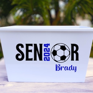 Personalized Graduation Sport Senior Basket, Custom Football ...