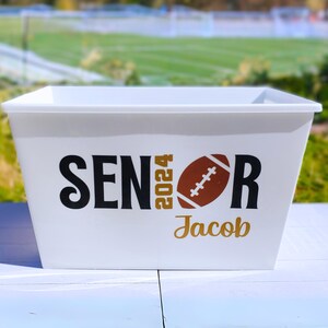 Personalized Graduation Sport Senior Basket Custom Football - Etsy
