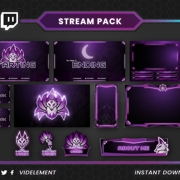 Stream Overlays - Etsy