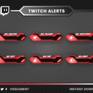 Twitch Alerts, Twitch Alerts Animated, Animated Twitch Alerts, Alerts ...