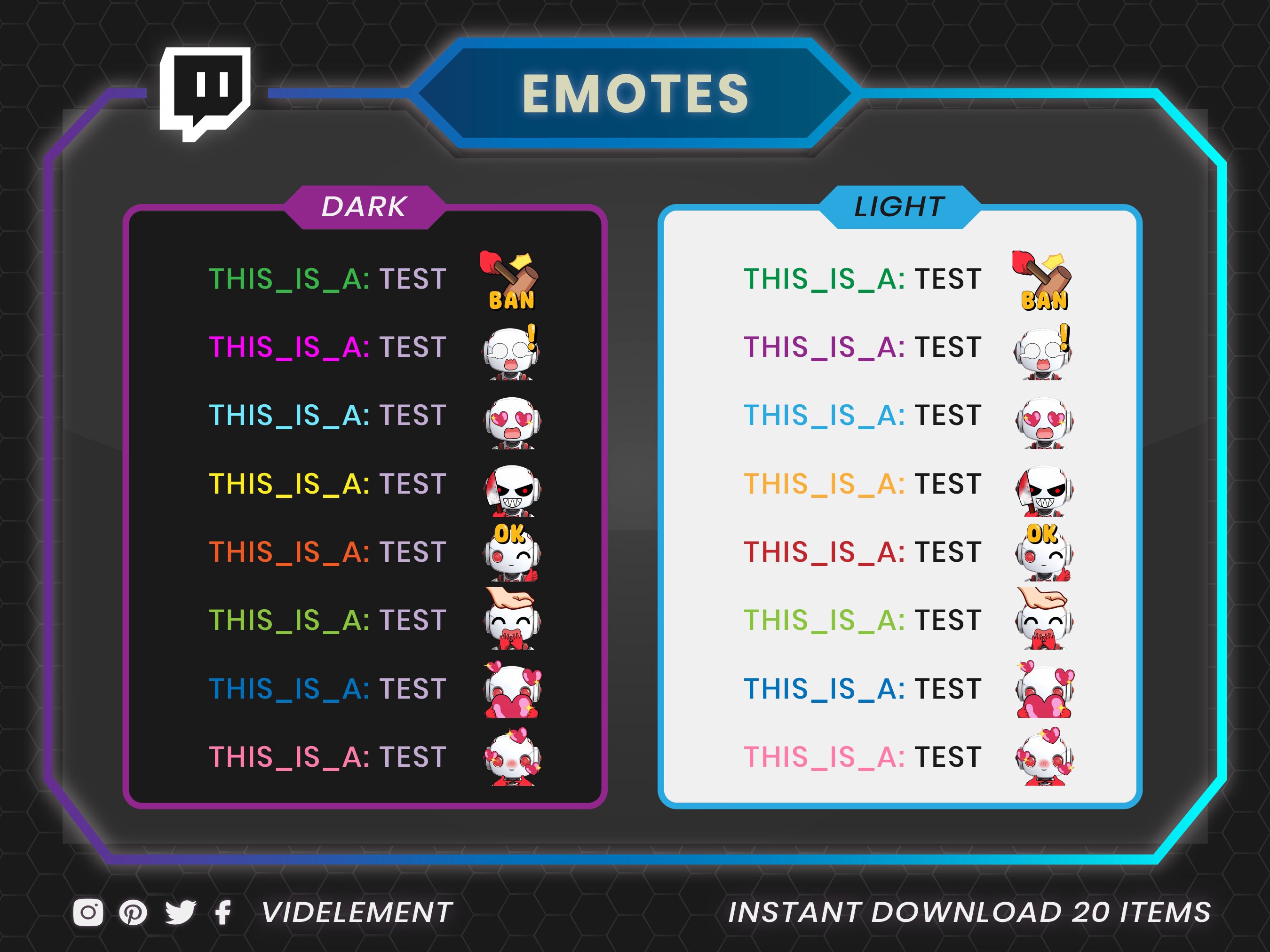 Twitch Emotes, Twitch Emote, Emotes Twitch, Anime Emote, Kawaii Emotes ...