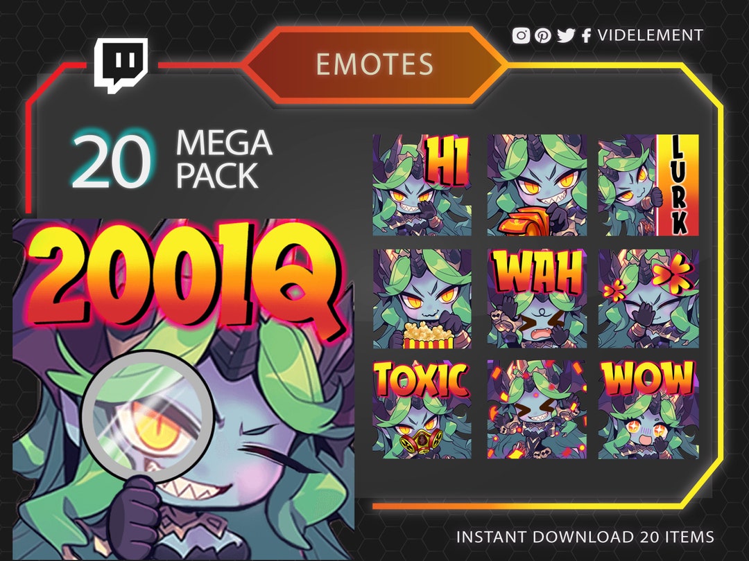 Leafy Lore: 20 Nature-infused Emotes for Twitch, Inspired by Enchanted ...