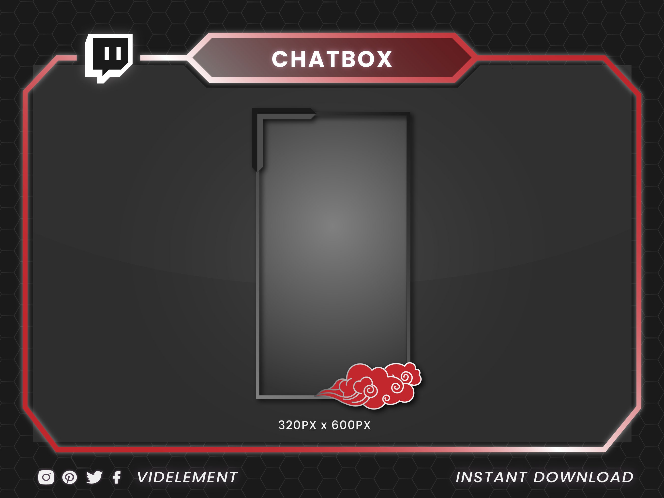 Stream Overlay Stream Overlay Package Twitch Stream Overlay - Etsy UK