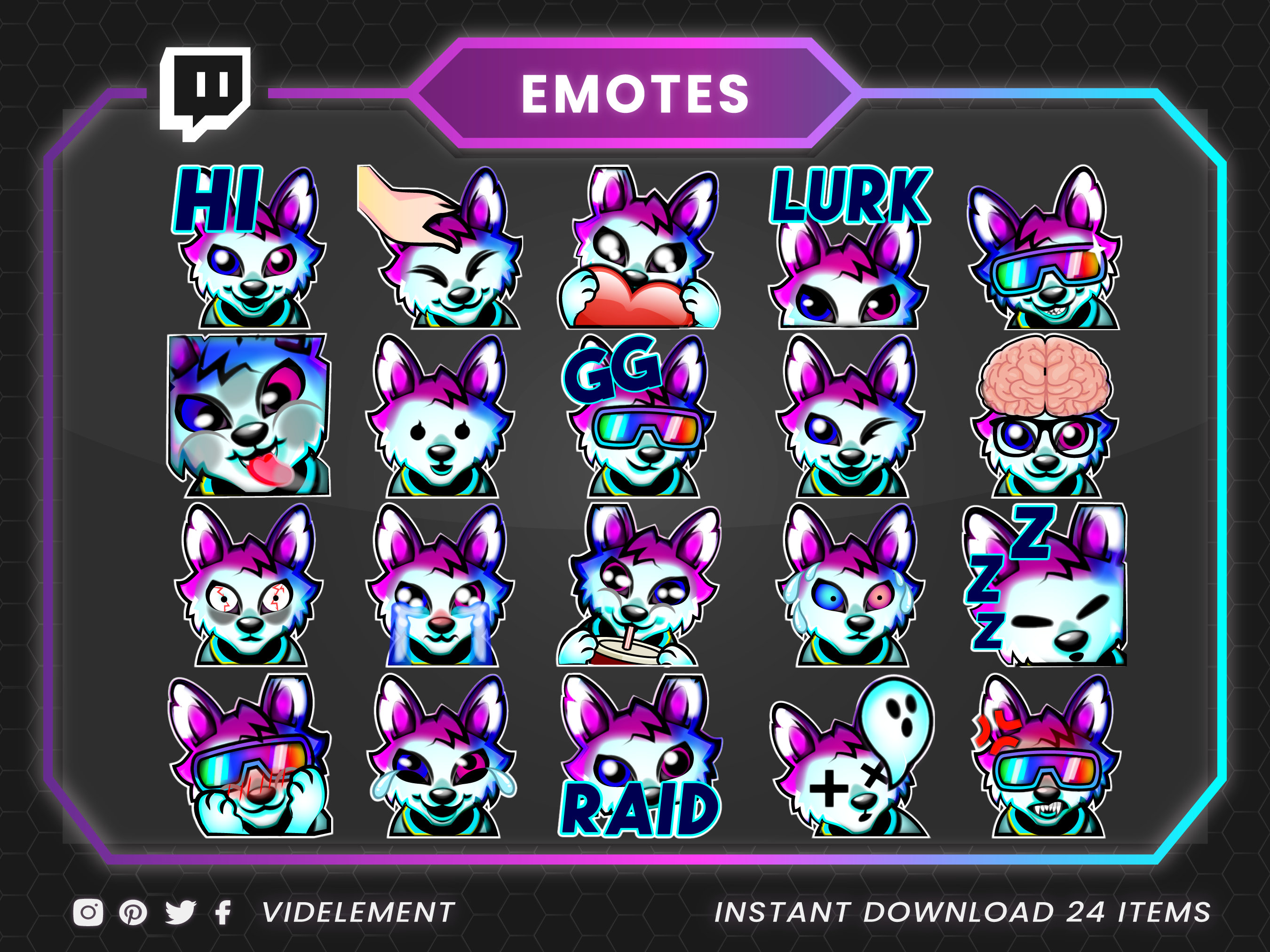 Twitch Emotes, Discord Emotes, Twitch Sub Emotes, Cute Emotes, Text ...