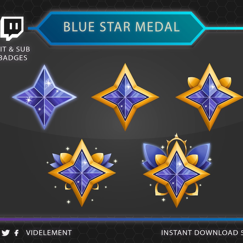 Twitch Vip Badge - Etsy