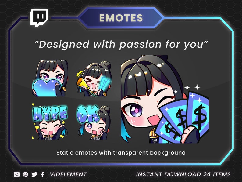 Twitch Emotes Discord Emotes Twitch Sub Emotes Tiktok - Etsy Canada