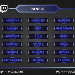 Wolf Stream Pack, Animated Webcam, Twitch Panels, Twitch Wolf Alert ...