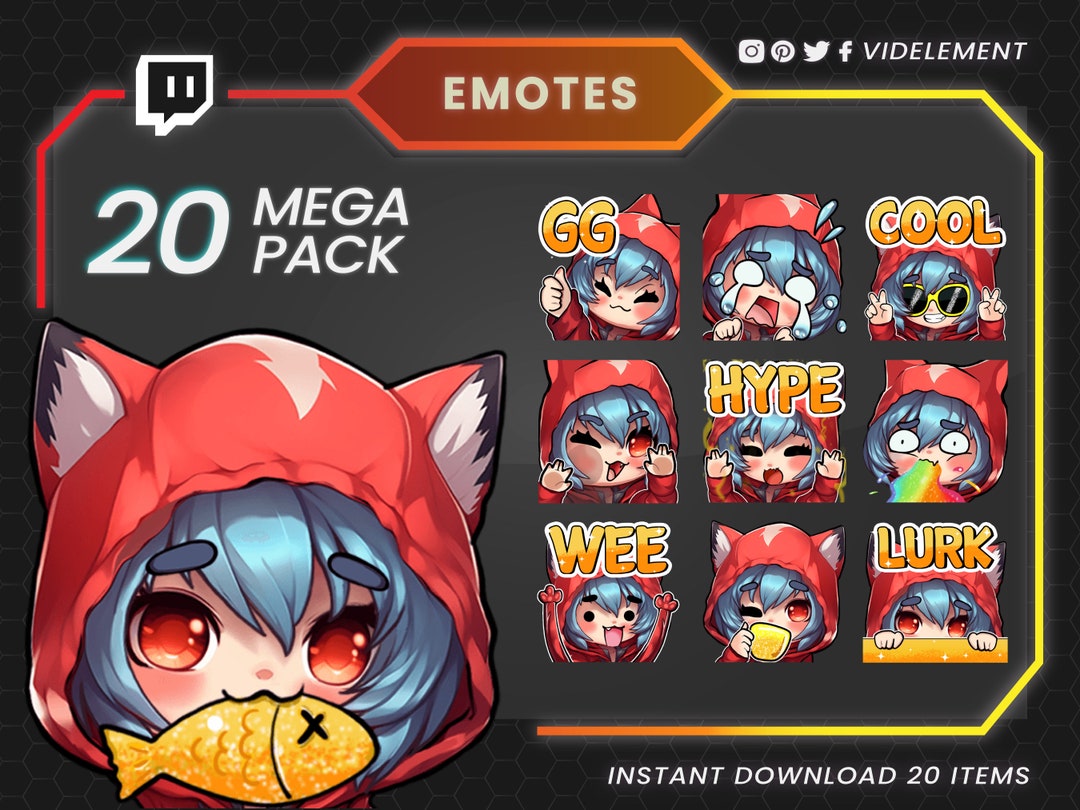 Twitch Emotes, Twitch Sub Emotes, Text Emotes, Hi Emotes, Bye Twitch ...