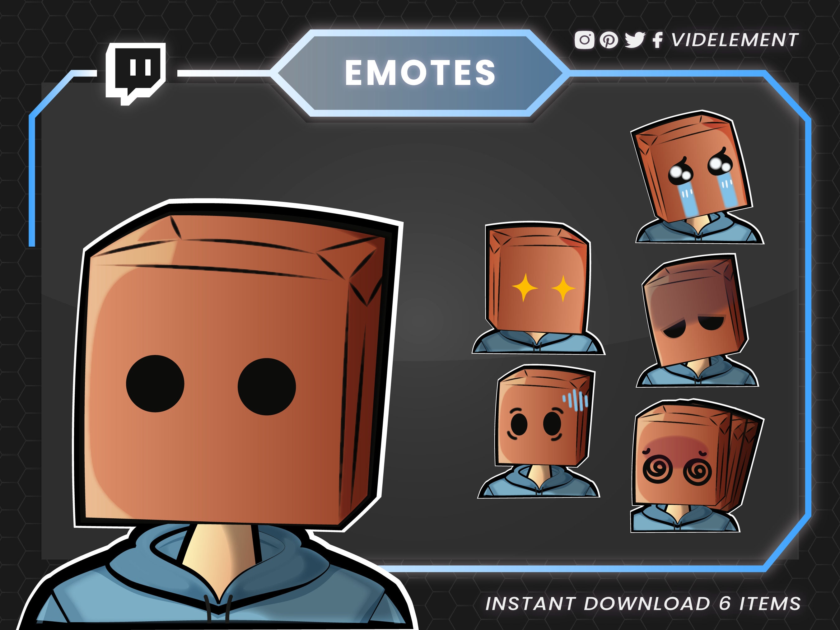 Twitch Emotes Discord Emotes Twitch Sub Emotes Cute Emotes - Etsy UK