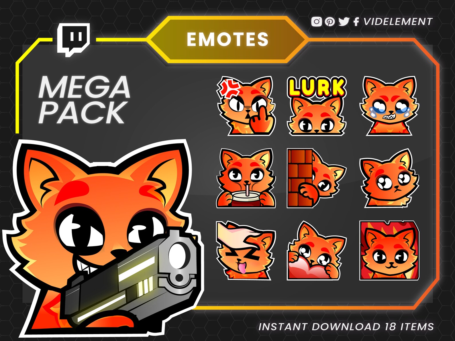 Twitch Emotes Twitch Sub Emotes Discord Emotes Text Emotes - Etsy