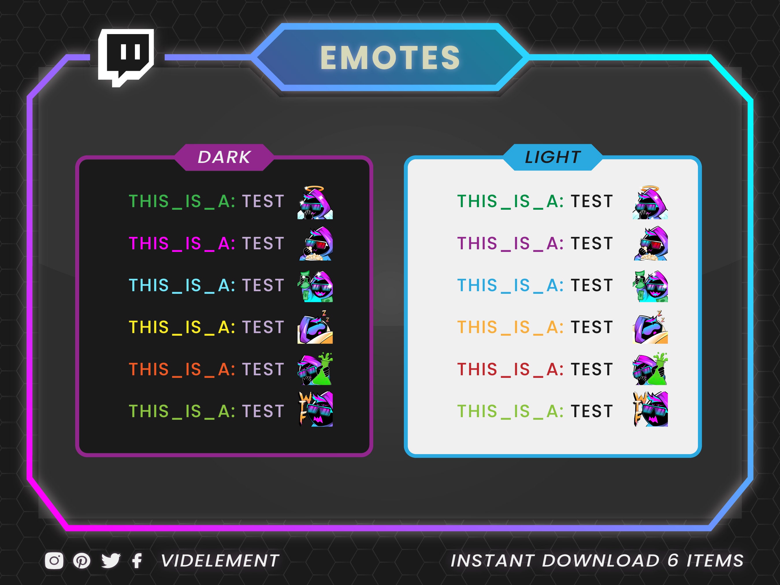 Animated Emotes Twitch Emotes Discord Emotes Twitch Sub - Etsy Canada