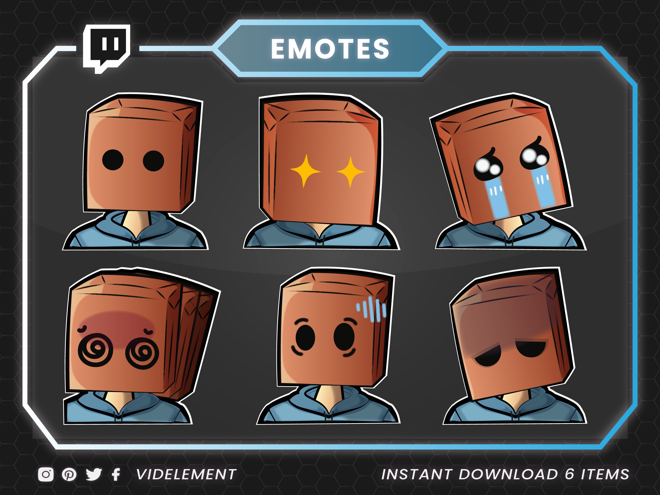 Twitch Emotes, Discord Emotes, Twitch Sub Emotes, Cute Emotes, Boy ...