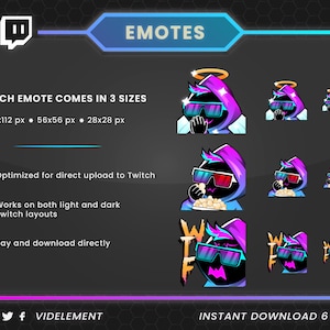 Animated Emotes, Twitch Emotes, Discord Emotes, Twitch Sub Emotes ...