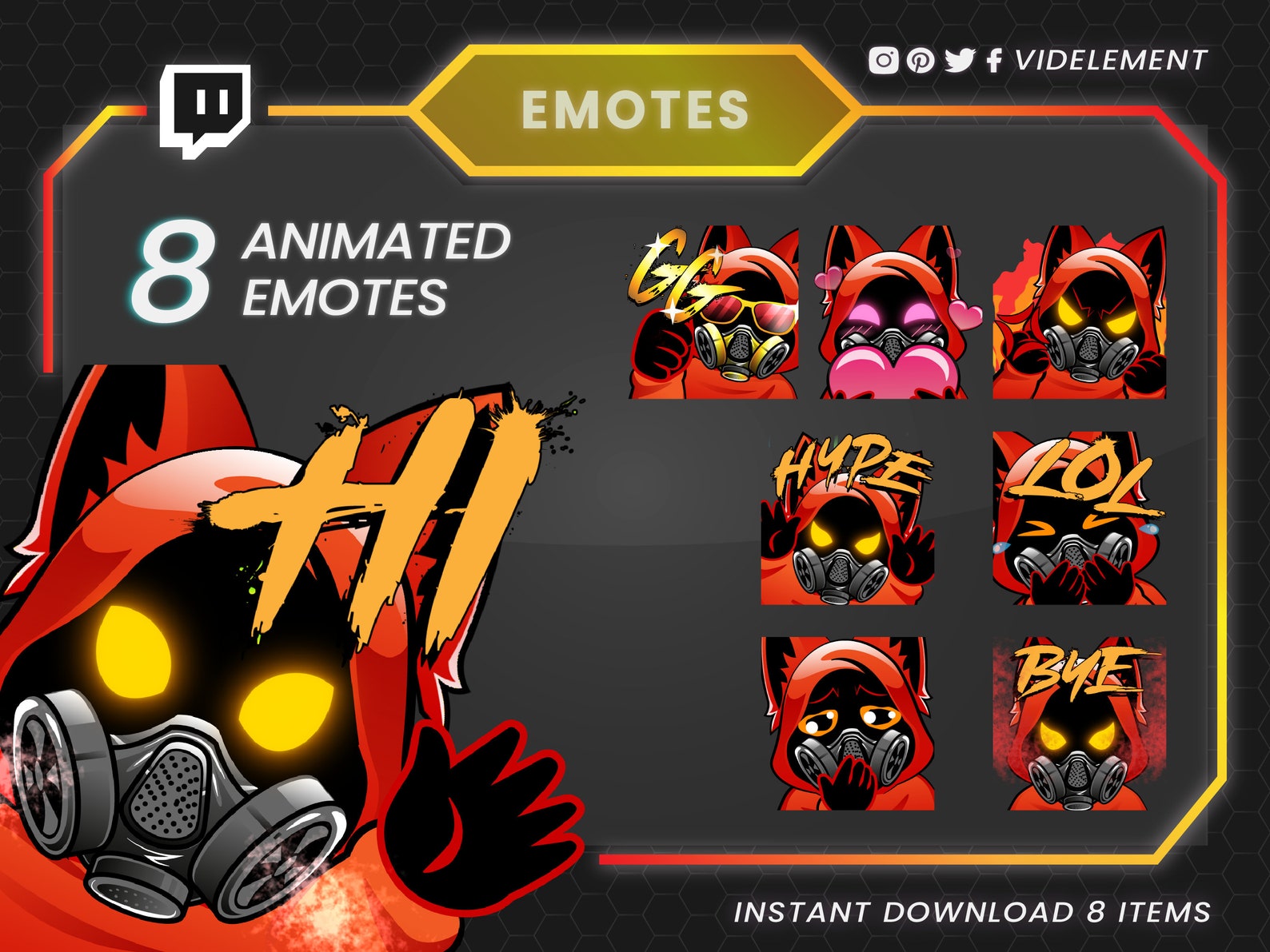 Animated Emotes, Twitch Emotes, Discord Emotes, Twitch Sub Emotes ...