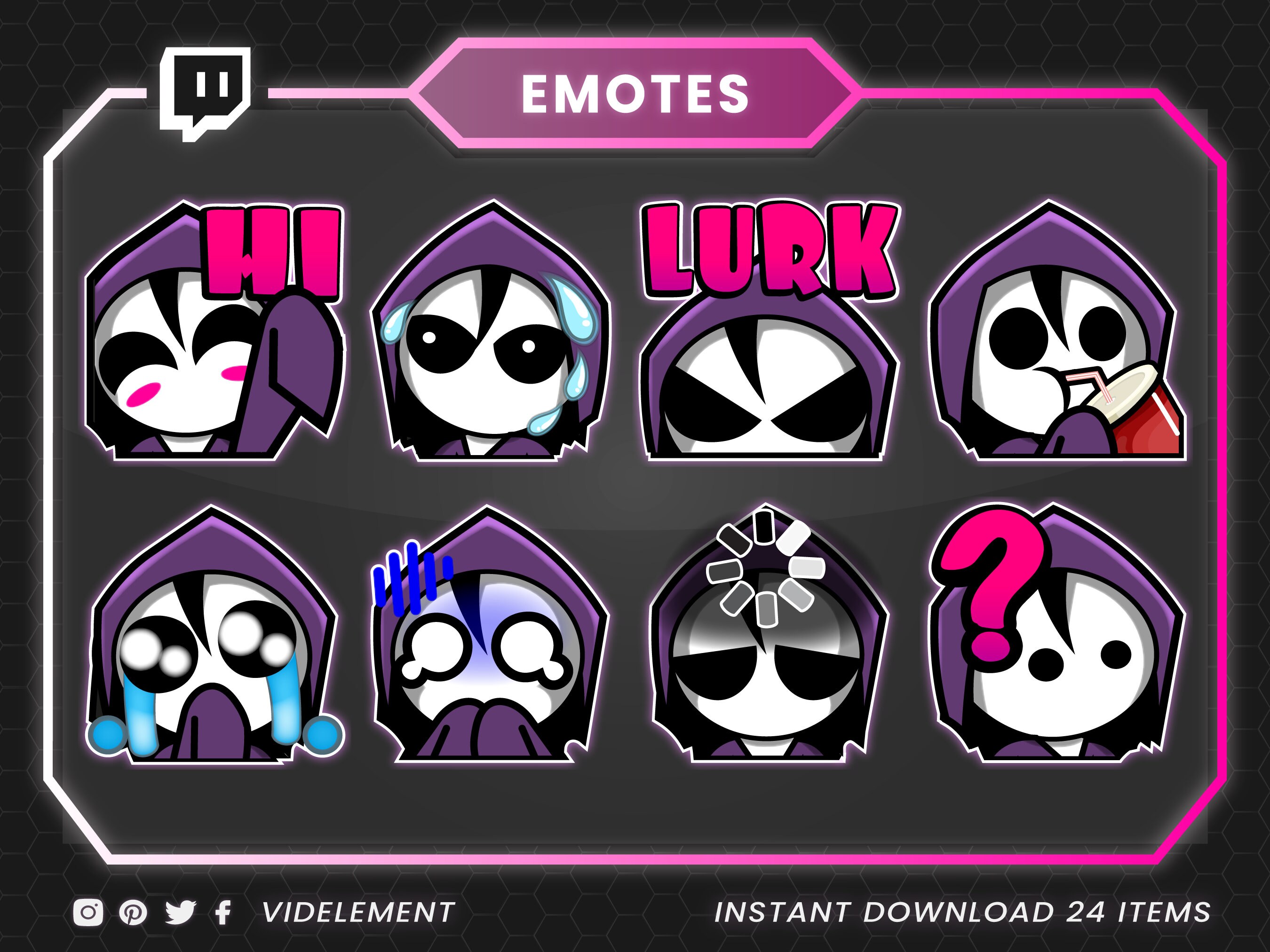 Twitch Emotes Twitch Sub Emotes Discord Emotes Text Emotes - Etsy Australia