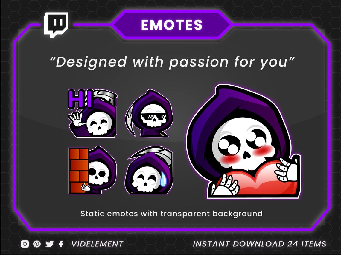 Twitch Emotes Twitch Sub Emotes Discord Emote Text Emotes - Etsy UK