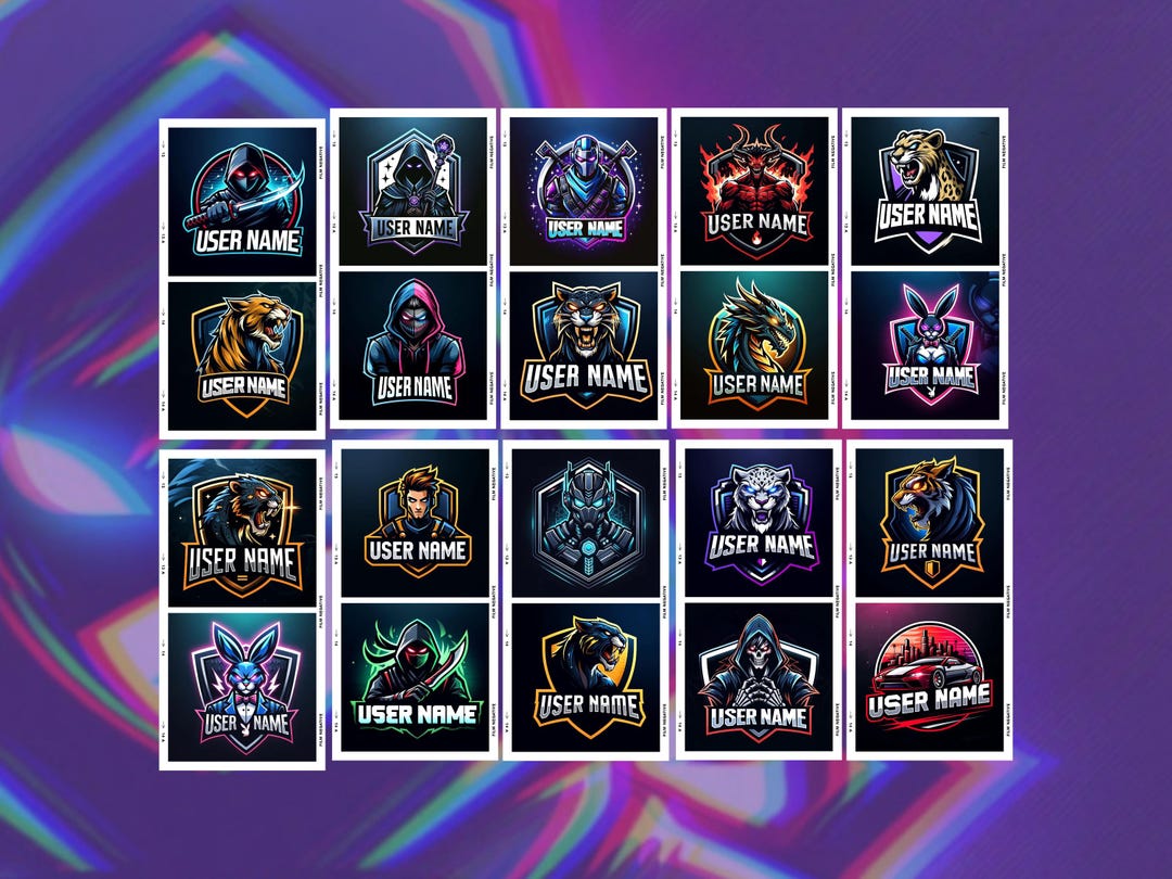 Custom Gaming Logo - Elevate Your Twitch Channel | Twitch Graphics ...