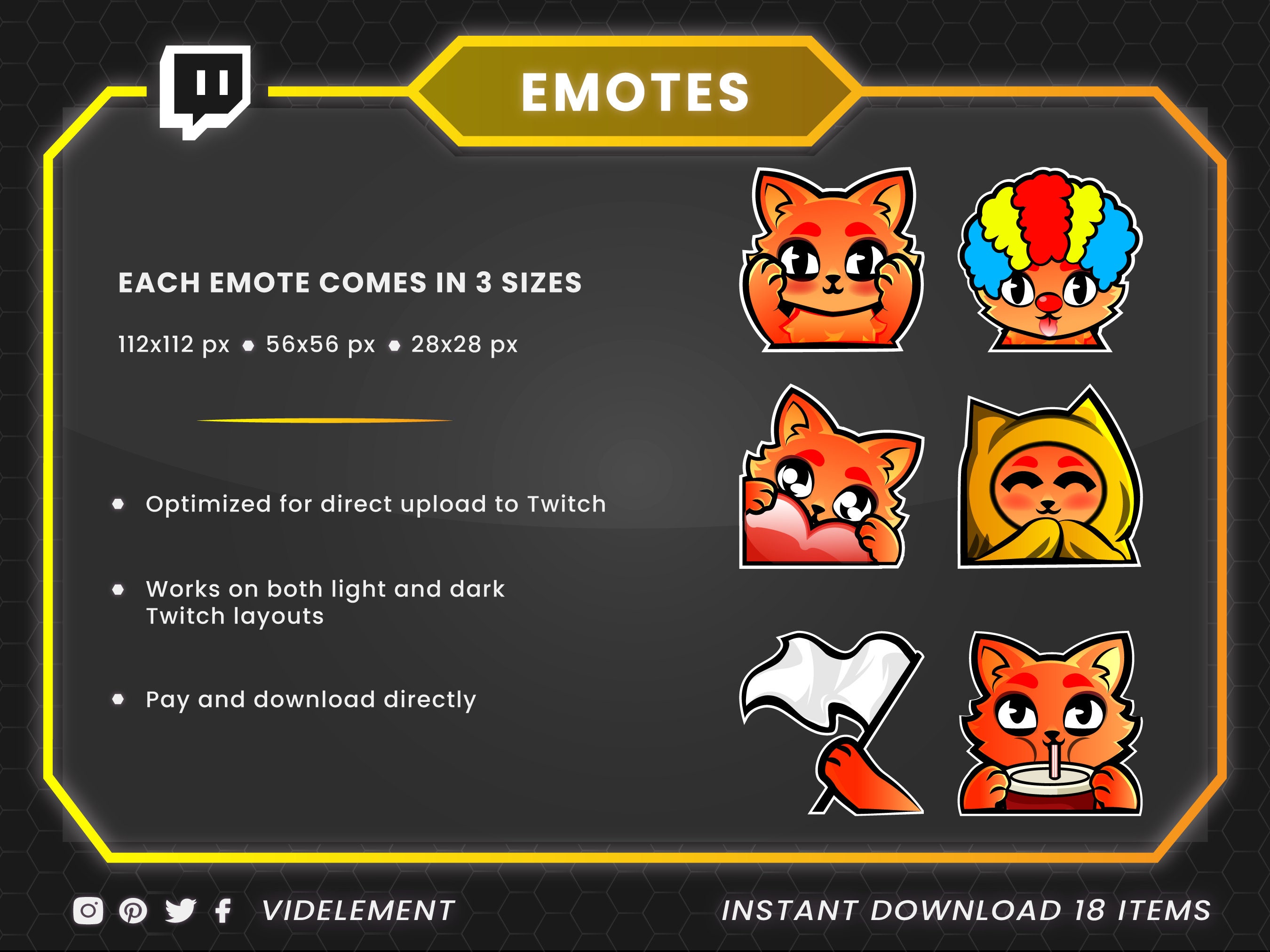 Twitch Emotes Twitch Sub Emotes Discord Emotes Text Emotes - Etsy