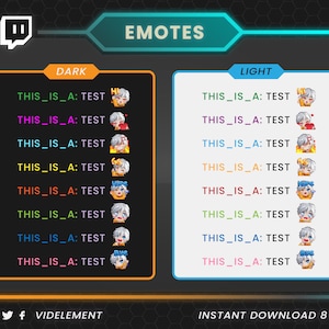 Animated Twitch Emotes 8 Dynamic Emotes for Streamers With a Flare for ...