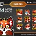 Fox Emotes, Twitch Emotes, Fox Text Emote, Fox Twitch Emotes, Twitch ...