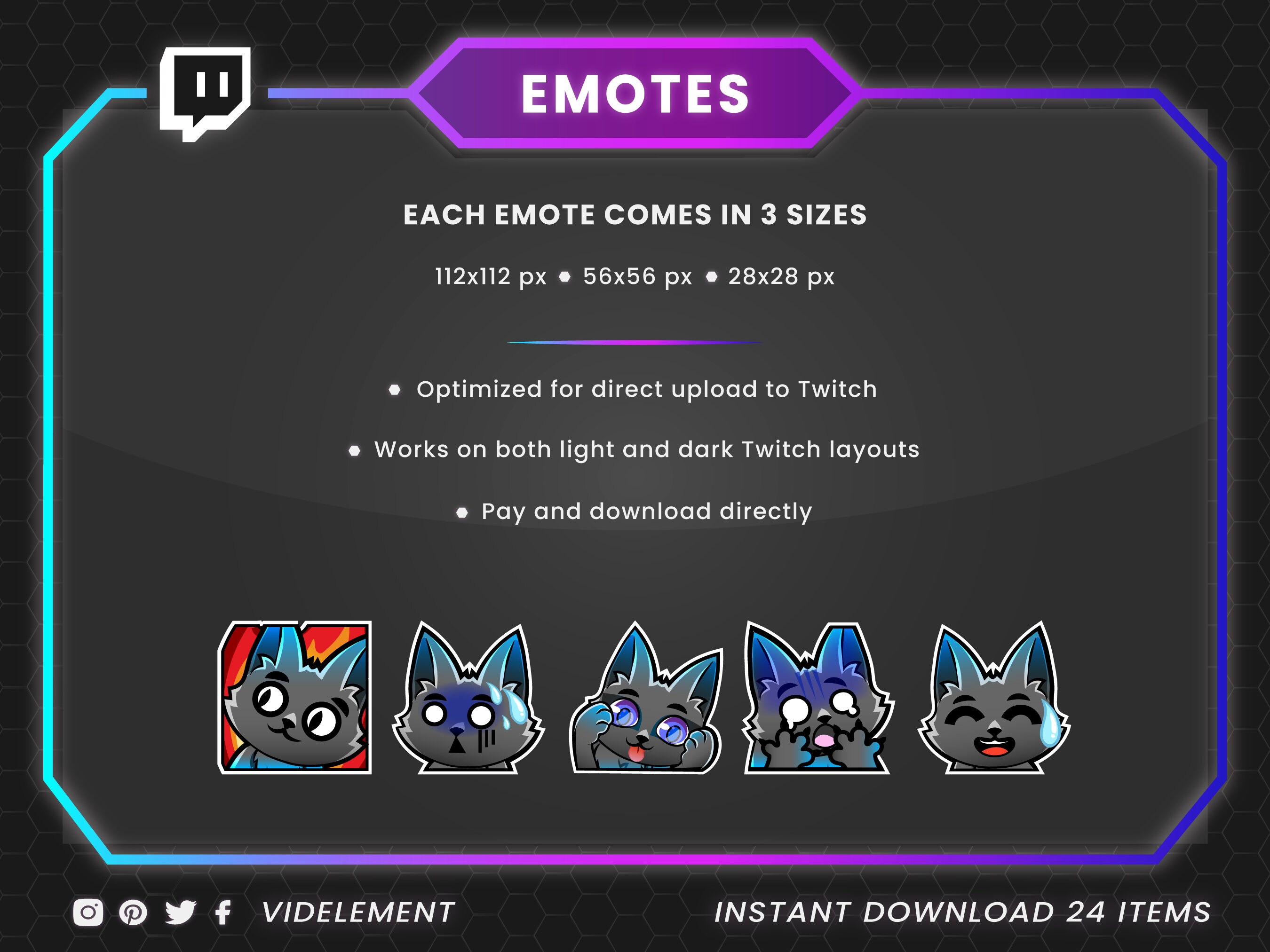 Twitch Emotes Twitch Sub Emotes Discord Emotes Text Emotes - Etsy Canada