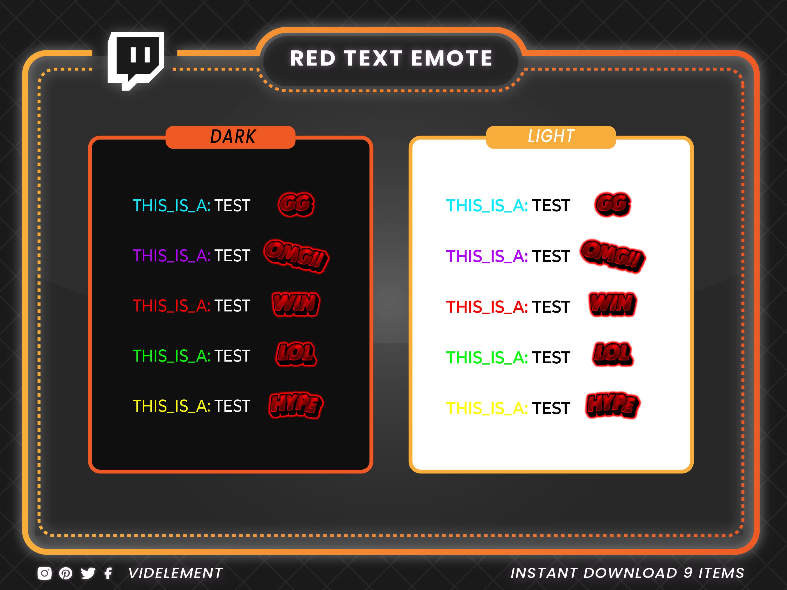 Twitch Text Emote Text Emotes Twitch Emotes Discord Emotes - Etsy