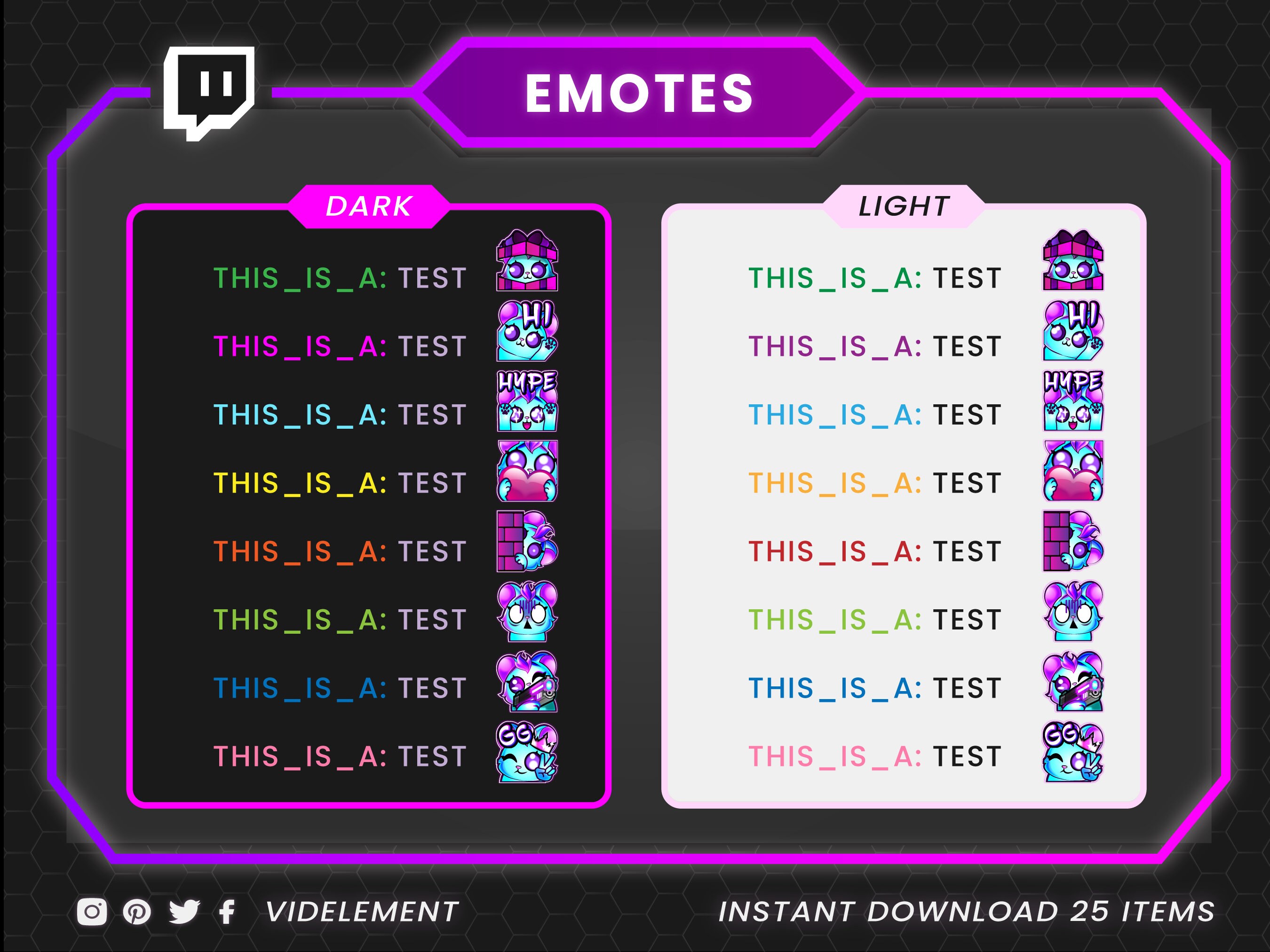 Twitch Emotes, Twitch Cute Emotes, Discord Emotes, Twitch Sub Emotes ...