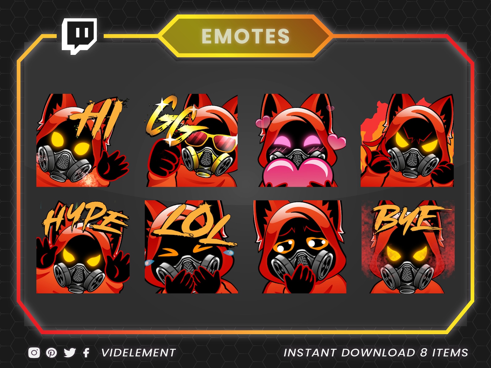 Animated Emotes, Twitch Emotes, Discord Emotes, Twitch Sub Emotes ...