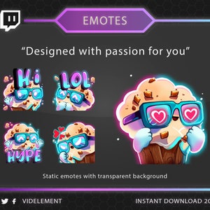 Twitch Emotes, Discord Emotes, Twitch Sub Emotes, Cute Emotes, Text ...