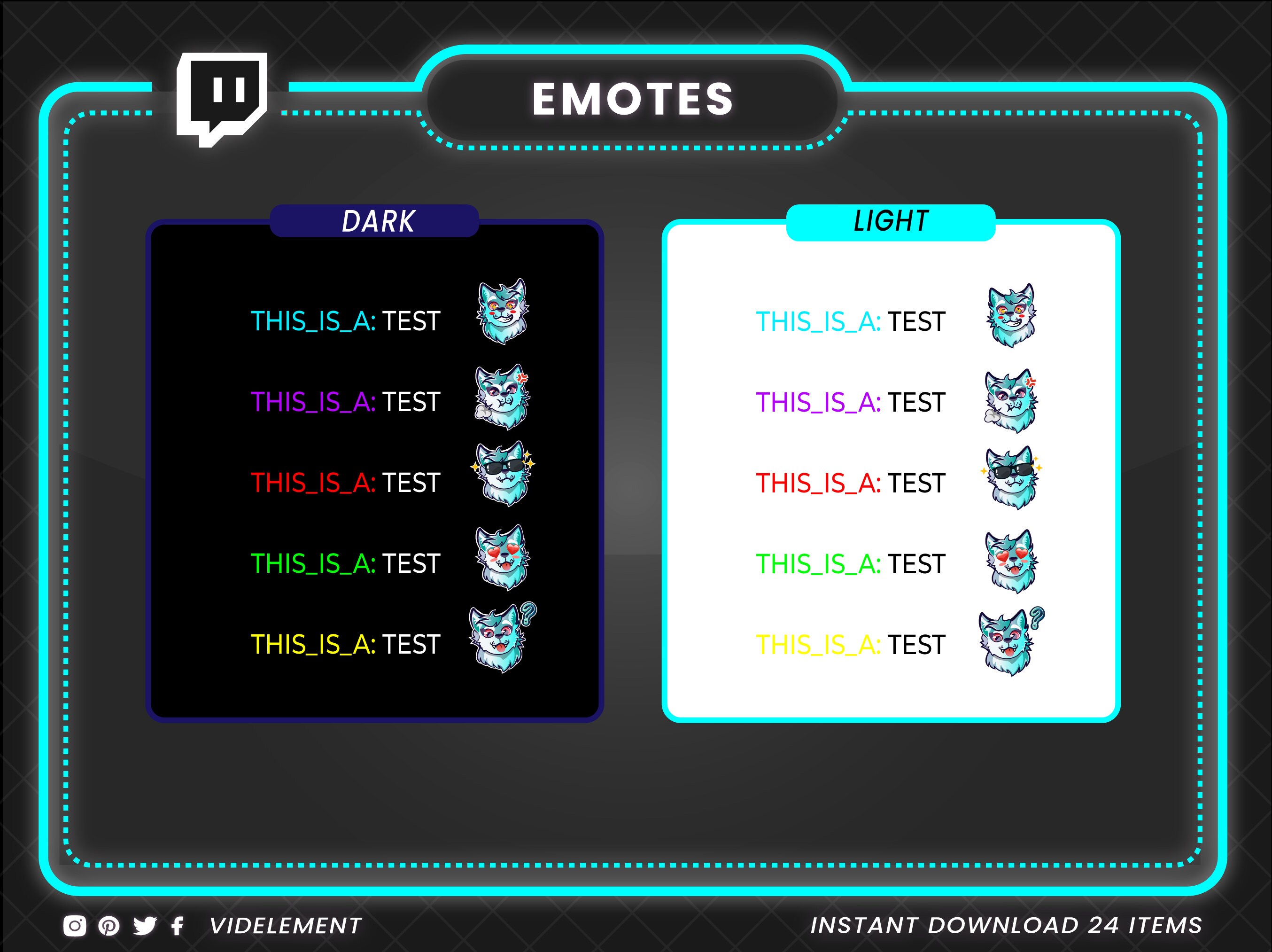 Twitch Emotes Twitch Sub Emotes Discord Emotes Text Emotes - Etsy