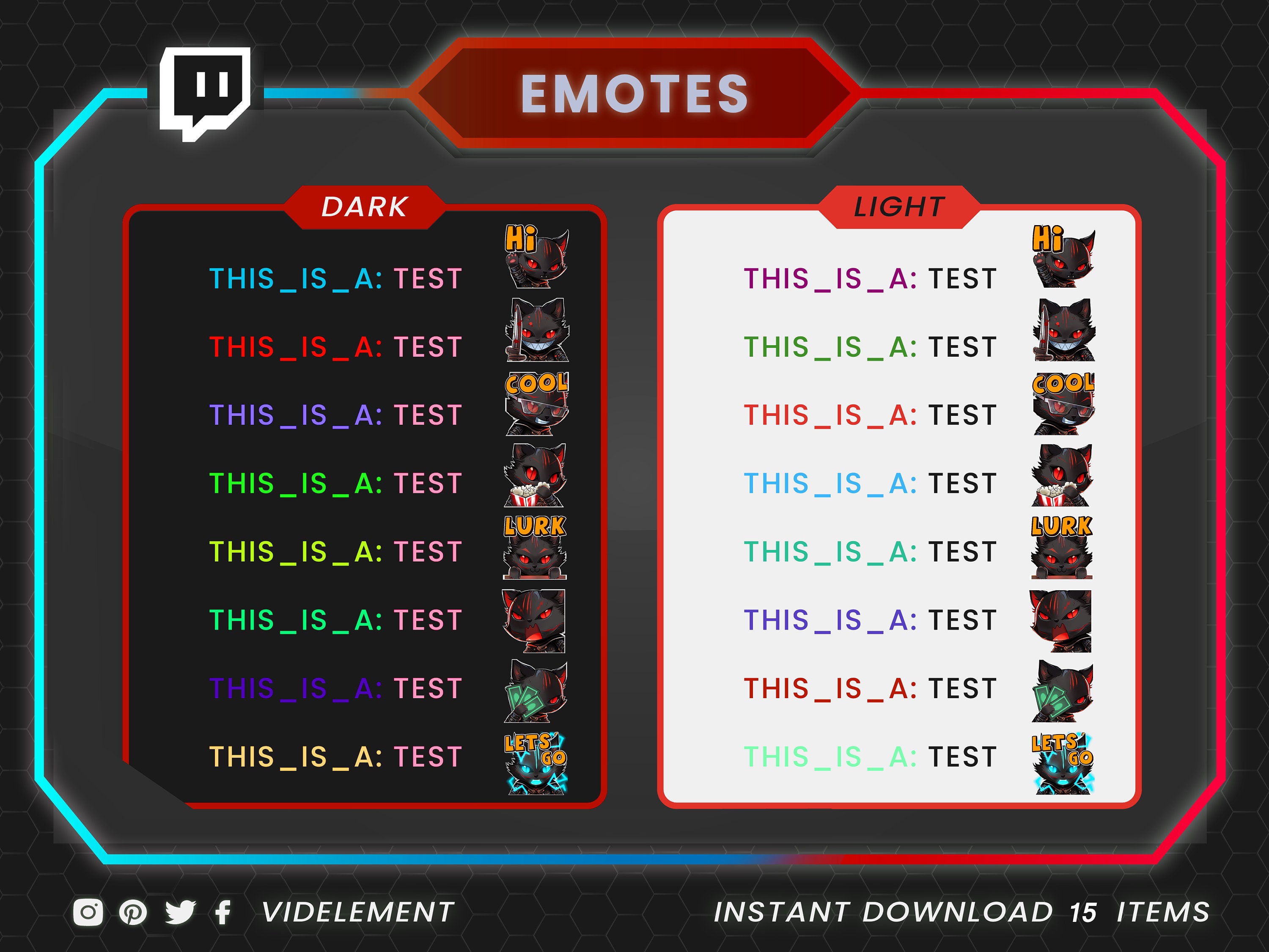 Twitch Emotes Twitch Sub Emotes Discord Emotes Cat Emotes - Etsy Canada