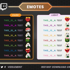 Sushi Emotes, Twitch Emotes, Twitch Sub Emotes, Discord Emotes, Soup ...