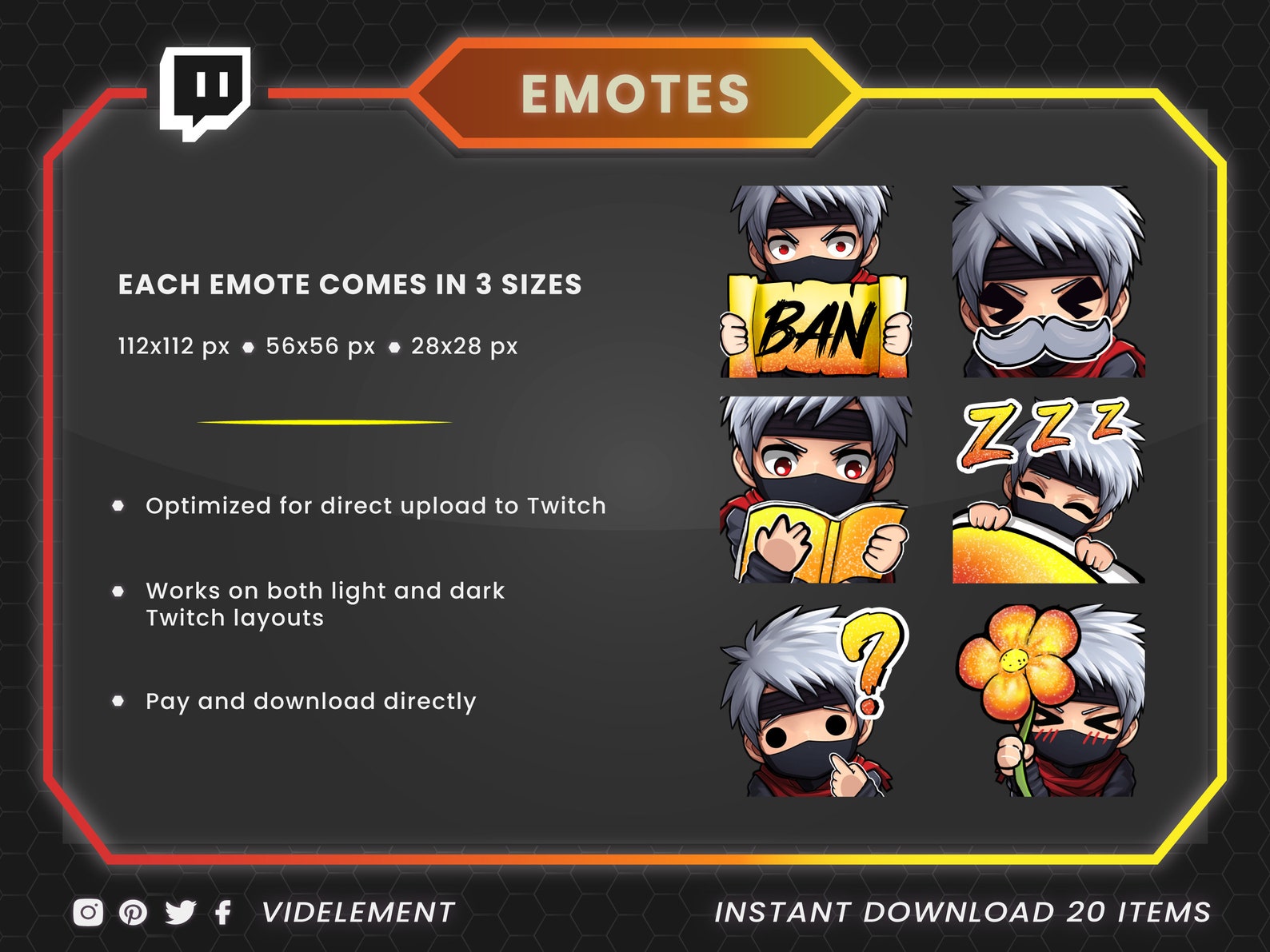 Twitch Emotes, Twitch Sub Emotes, Text Emotes, Hi Emotes, Bye Twitch ...