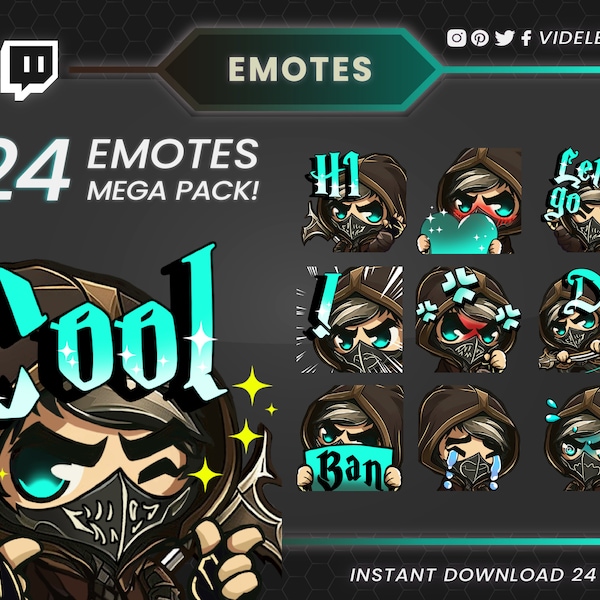 Halo Emote Twitch - Etsy