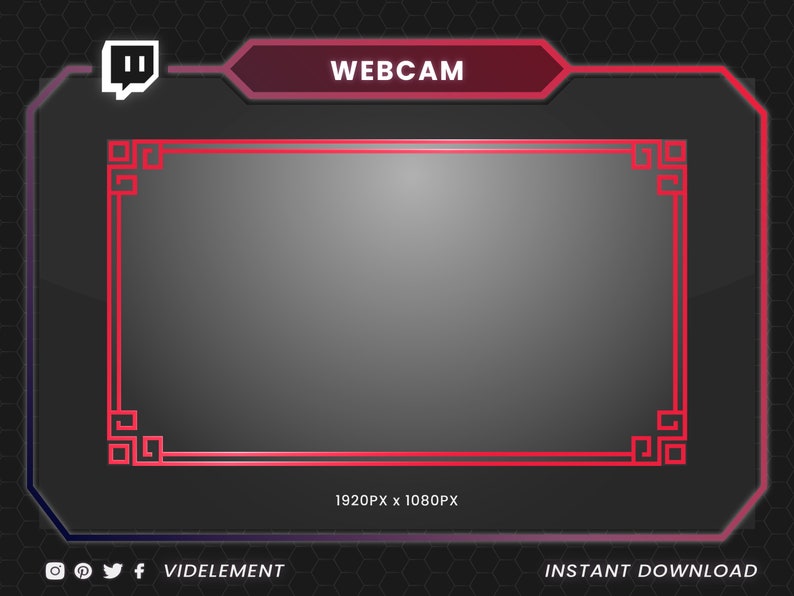 Animated Twitch Stream Package: Overlay, Alerts, Transition (digital ...