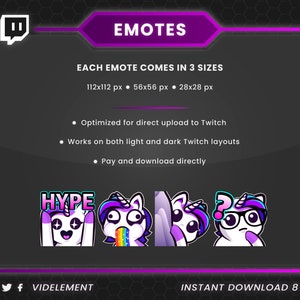 Twitch Emotes, Discord Emotes, Cute Emotes, Unicorn Emotes, Meme Emotes ...
