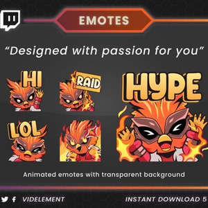 Phoenix Emotes, Animated Emotes, Twitch Emotes, Twitch Sub Emotes ...