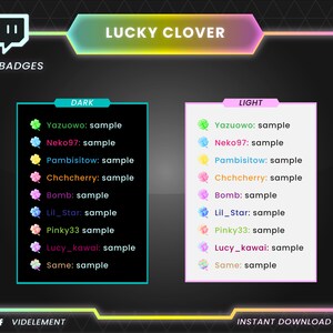 Twitch Bit Badges, Twitch Sub Badges, Clover Bit Badges, Medal Bit ...