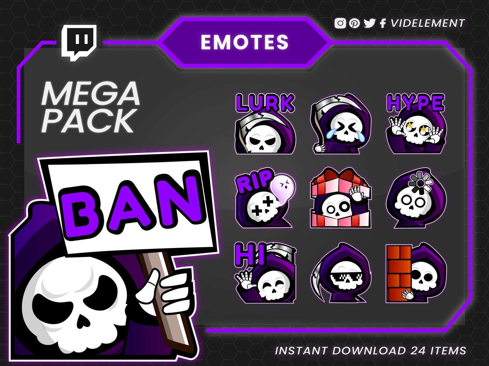 Twitch Emotes Twitch Sub Emotes Discord Emote Text Emotes - Etsy