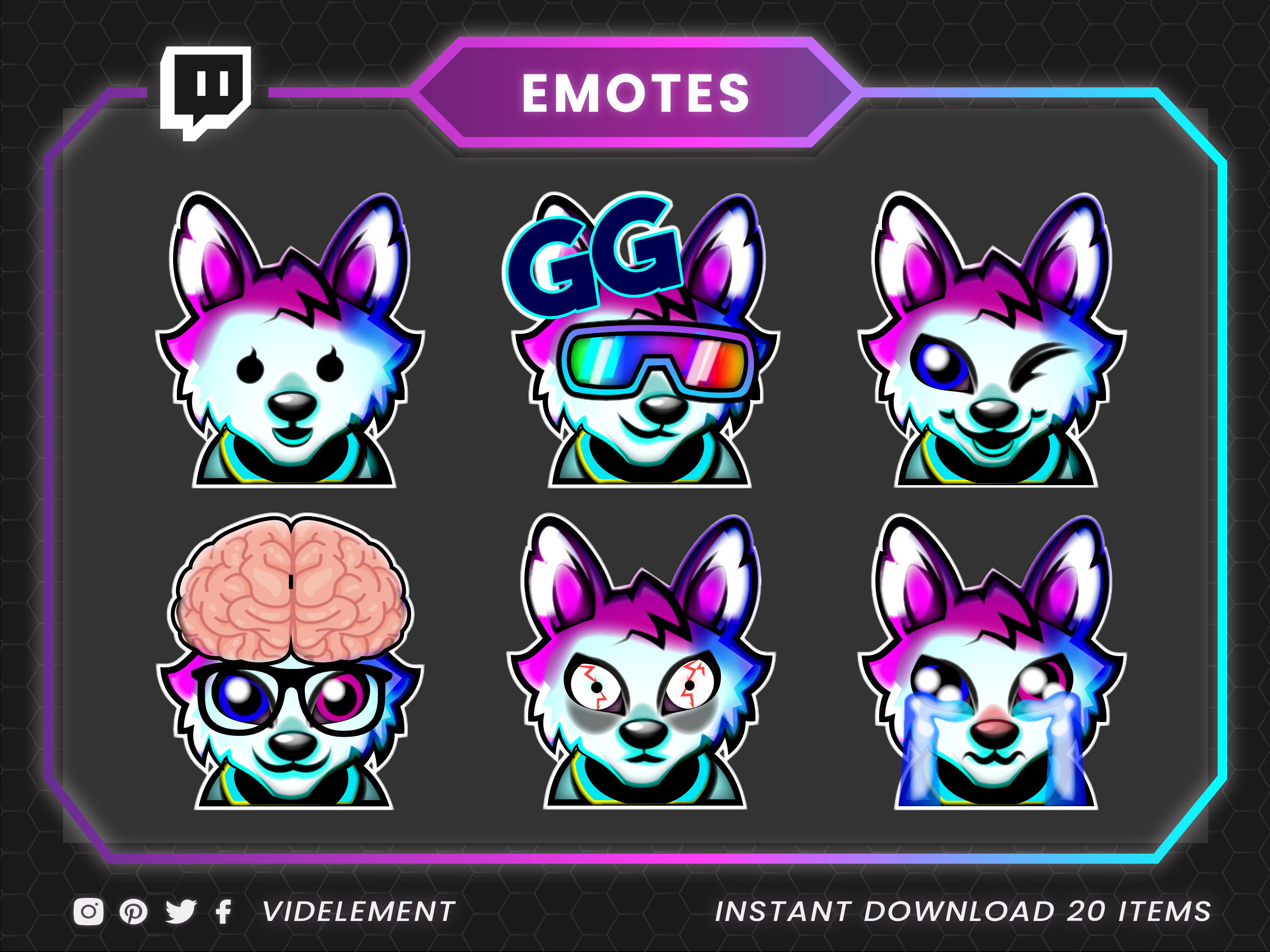 Twitch Emotes Discord Emotes Twitch Sub Emotes Cute Emotes - Etsy Australia