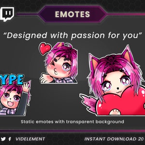 Twitch Emotes, Discord Emotes, Twitch Sub Emotes, Cute Emotes, Text ...
