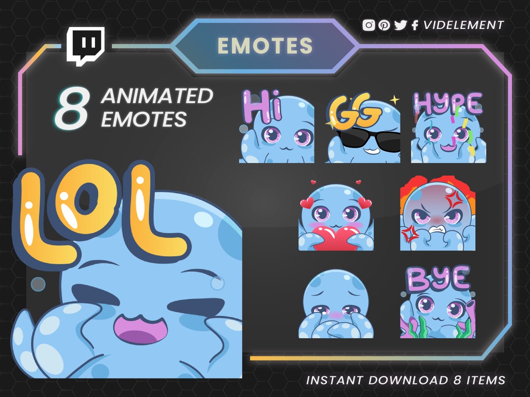 Animated Emotes, Twitch Emotes, Discord Emotes, Twitch Sub Emotes, GG ...