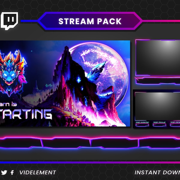 Twitch Overlays - Etsy