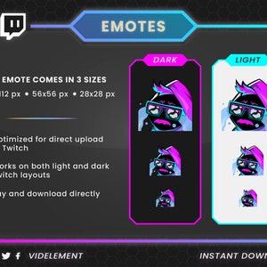 Sad Emote | Animated Emote, Twitch Emote, Discord Emote, Twitch Sub ...