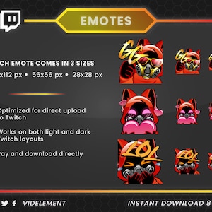 Animated Emotes, Twitch Emotes, Discord Emotes, Twitch Sub Emotes ...