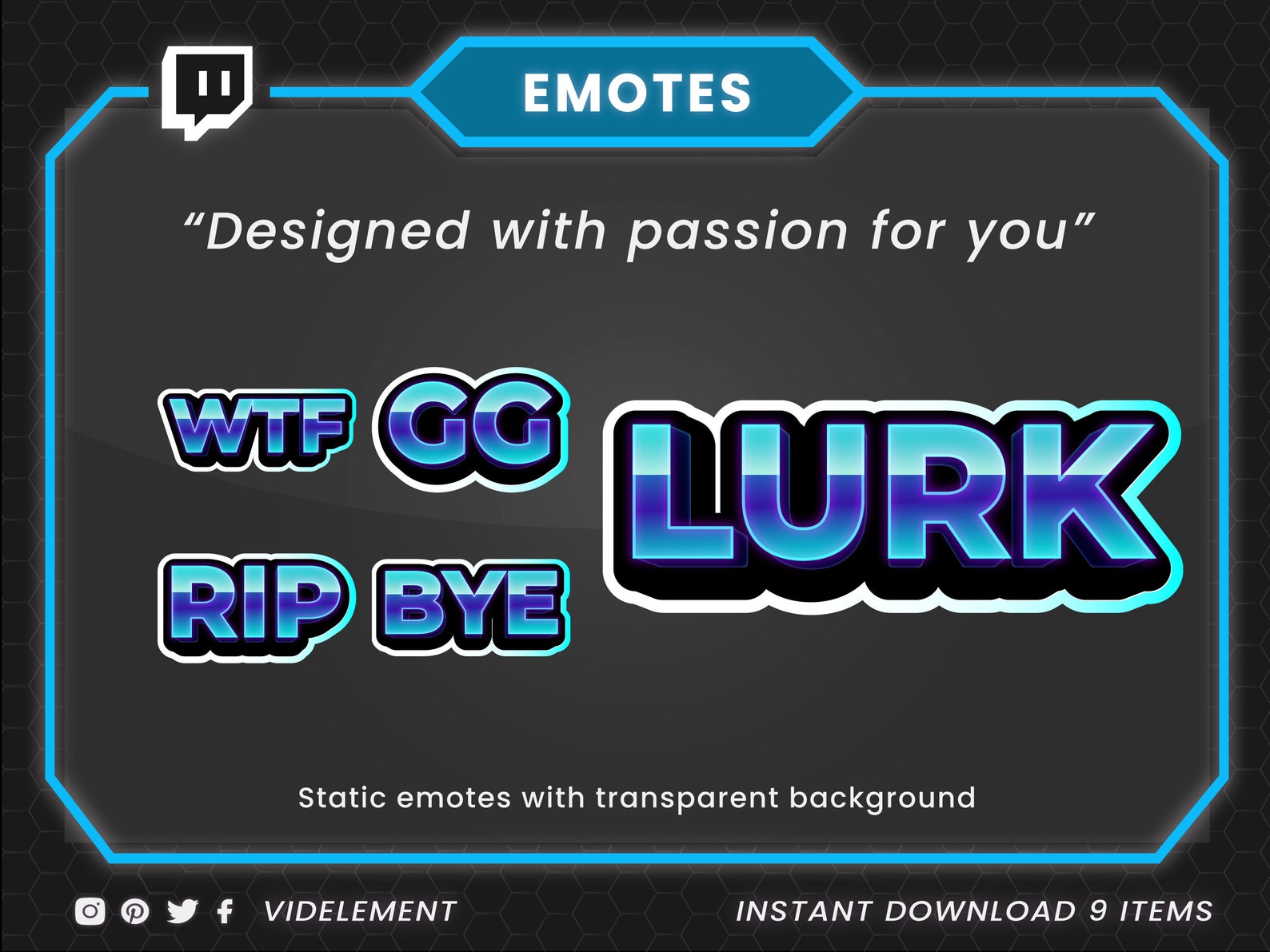 Twitch Text Emote, Text Emotes, Twitch Emotes, Discord Emotes, Hi Emote ...