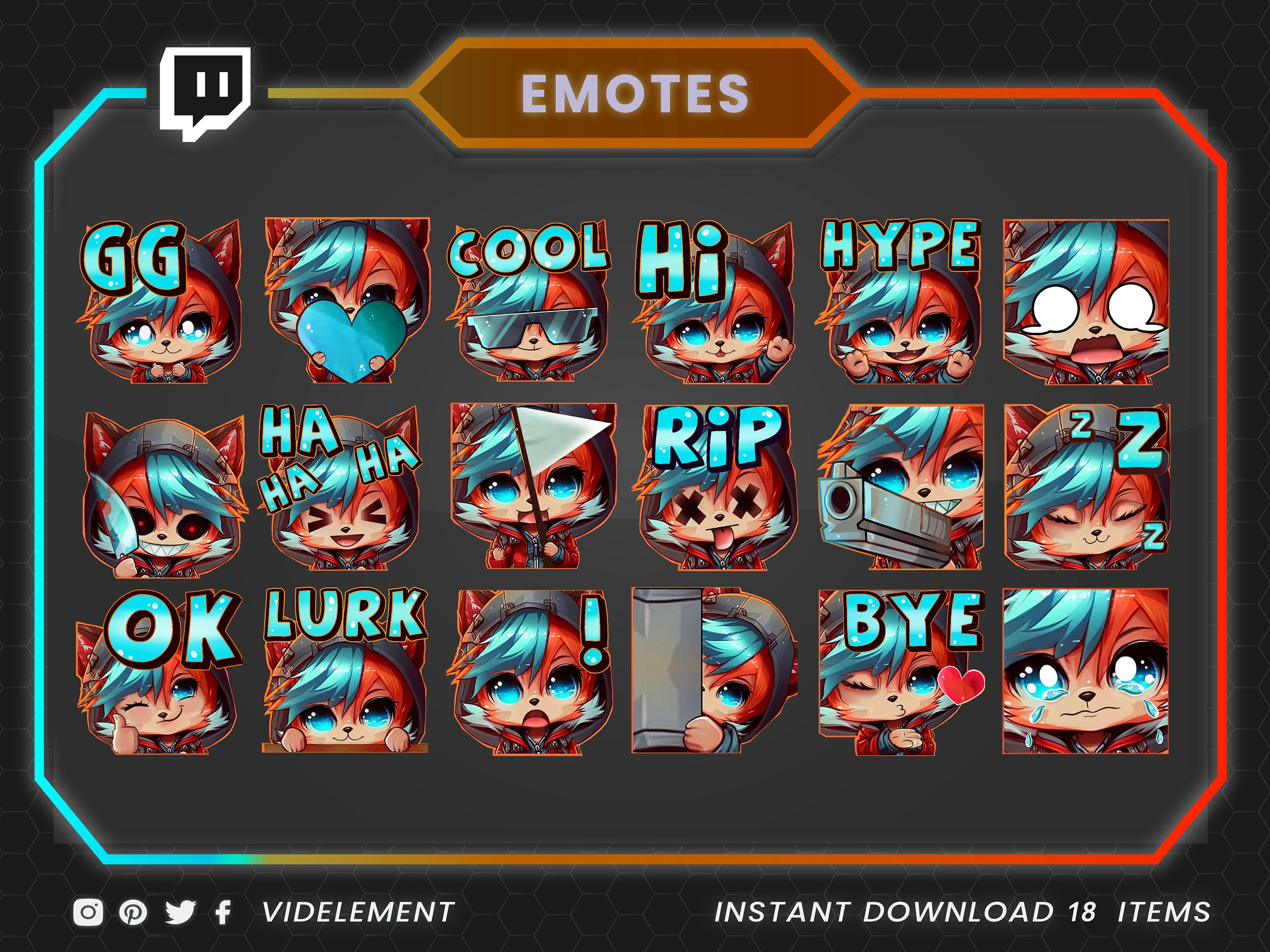 Twitch Emotes Twitch Sub Emotes Discord Emotes Text Emotes - Etsy Canada