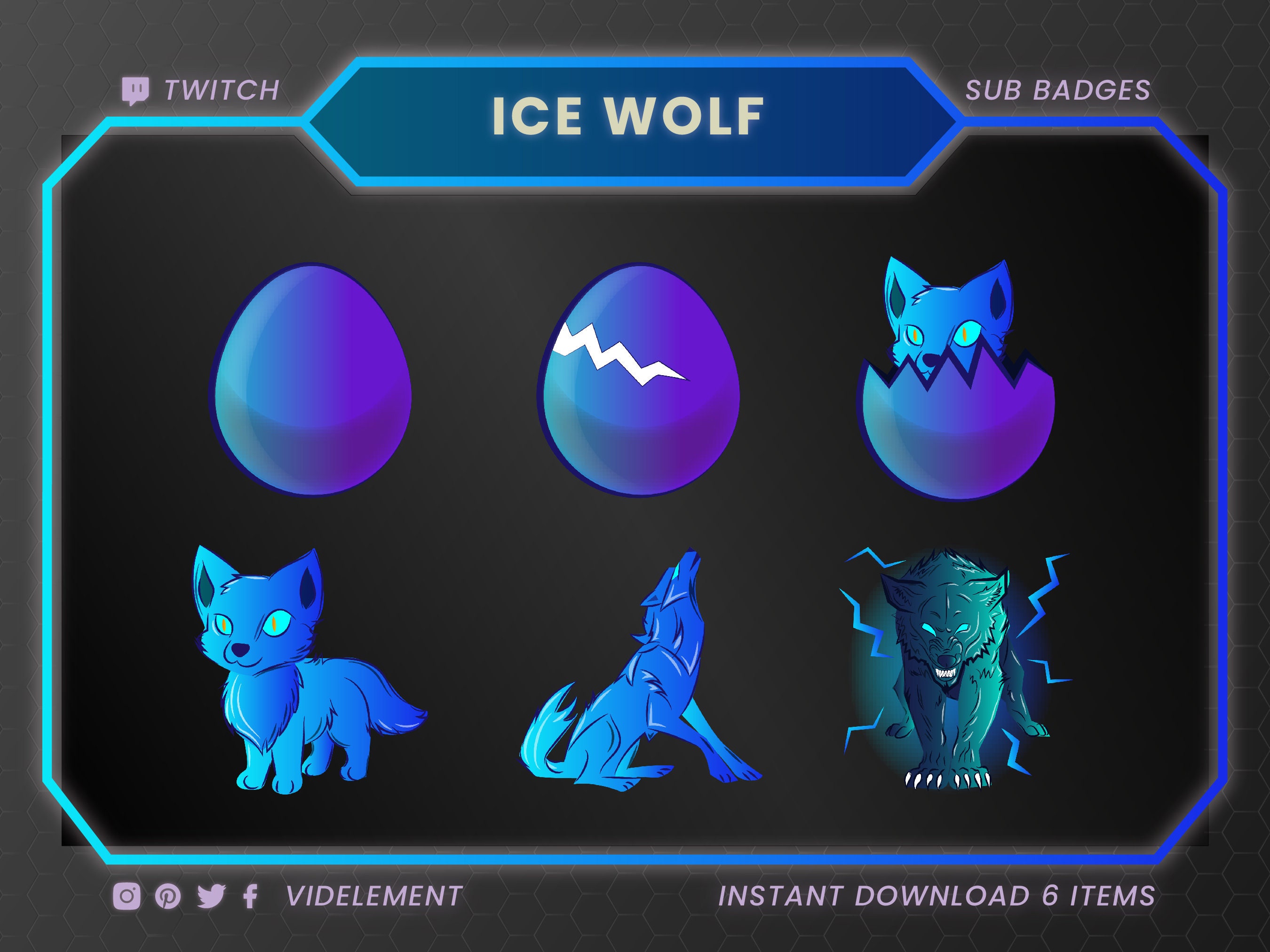 Custom Twitch Badges Twitch Sub Badges Discord Badges | Etsy Australia