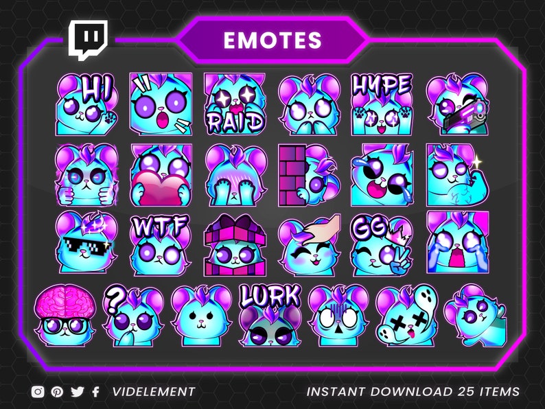 Twitch Emotes, Twitch Cute Emotes, Discord Emotes, Twitch Sub Emotes ...